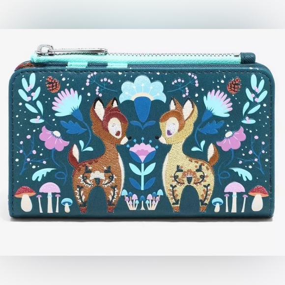 Loungefly | Bags | Nwt Loungefly Disneys Bambi Winter Folk Flap Wallet ...